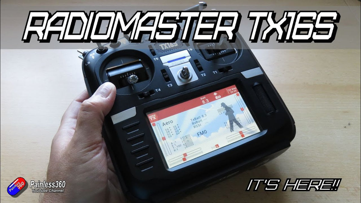 RadioMaster - TX16 HALL 4-in-1 + Touch Version 16ch 2.4ghz Multi-proto ...